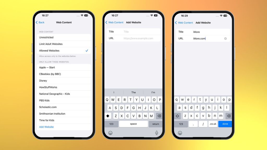 How to block websites on iPhone and iPad — keep your kids safe on ...