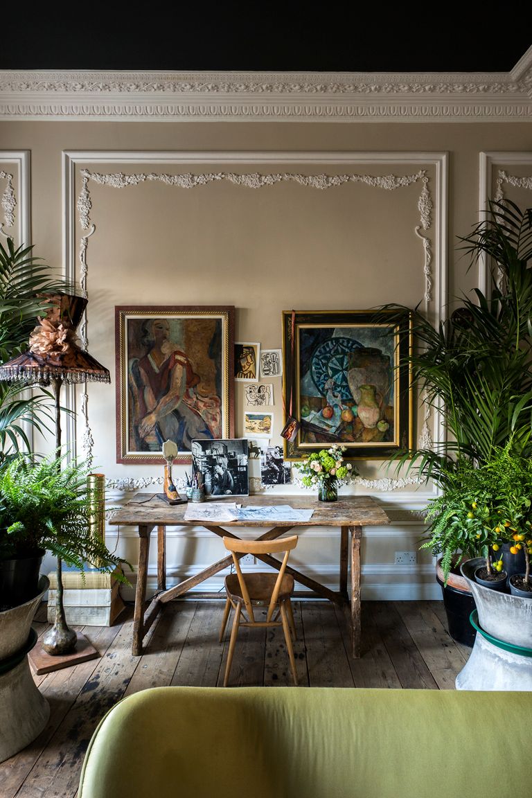 Inside a Victorian terrace flat in west London that's a giddy mix of ...