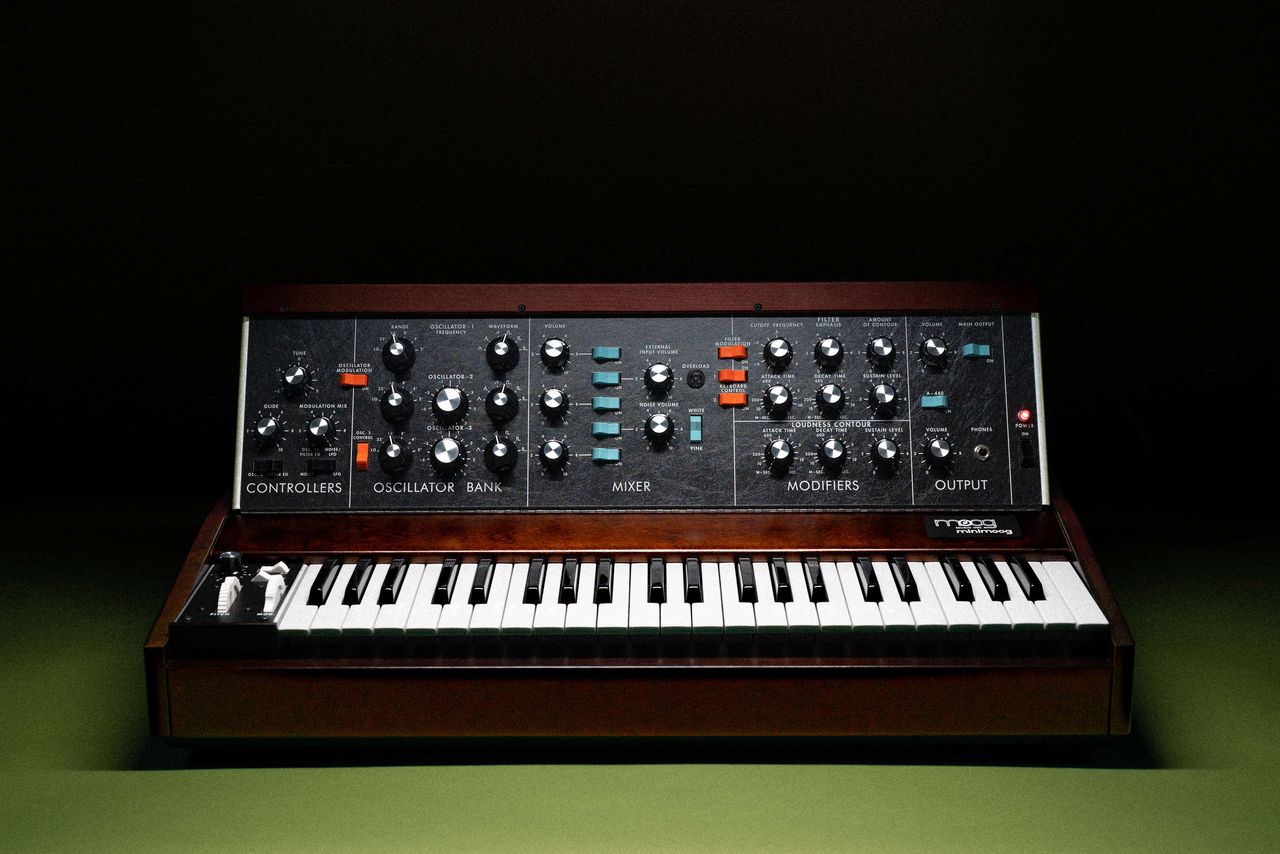 Moog Model D web experience: switch on a classic synthesizer | Wallpaper