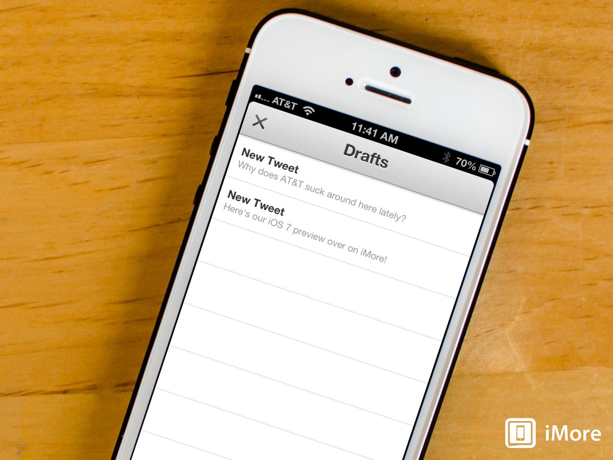 How to quickly access drafts in Twitter for iOS | iMore