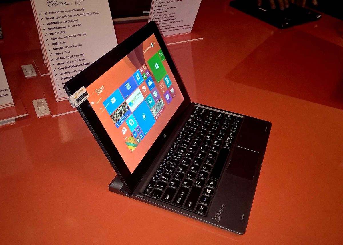 First impressions of the Micromax Canvas Laptab, the new Windows 2-in-1 ...