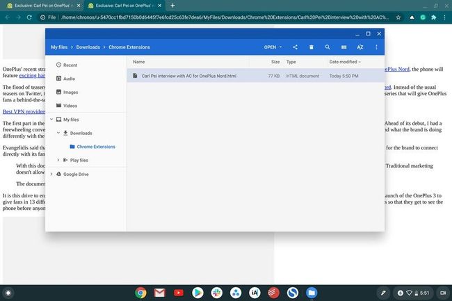 How to use a Chromebook offline with no internet connection | Android ...