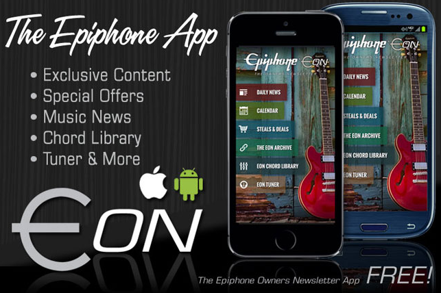 Epiphone Launches Free EON App for iOS and Android — Video | Guitar World