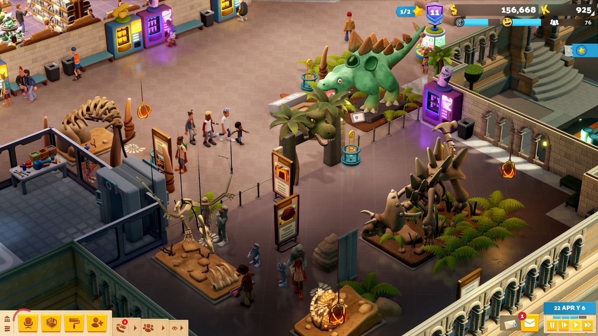 "Player expression" has been vital for Two Point Museum, whether you're ...