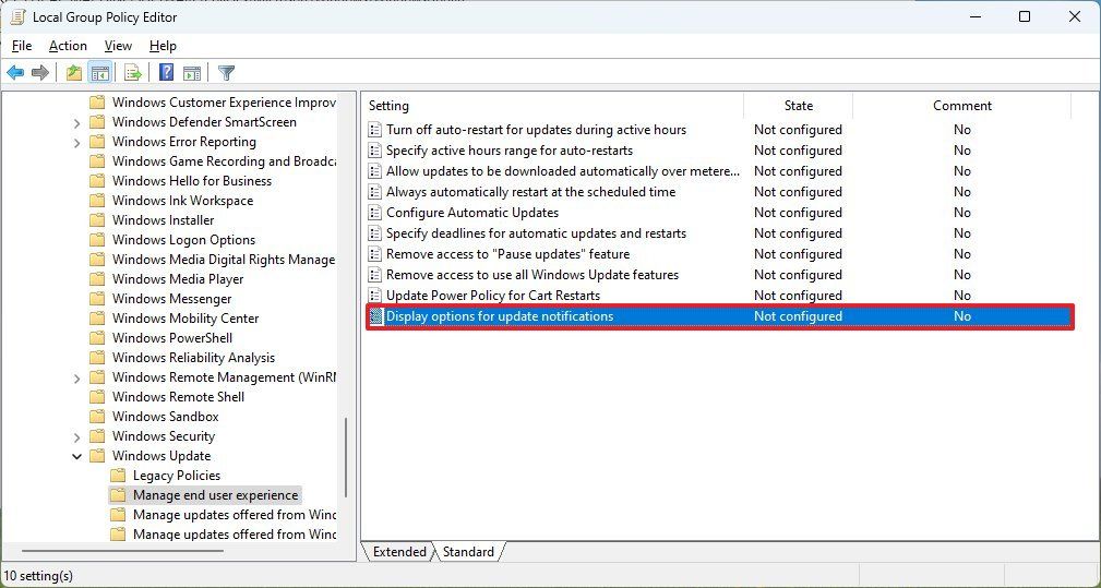 How to disable update notifications on Windows 11 2022 Update | Windows Central