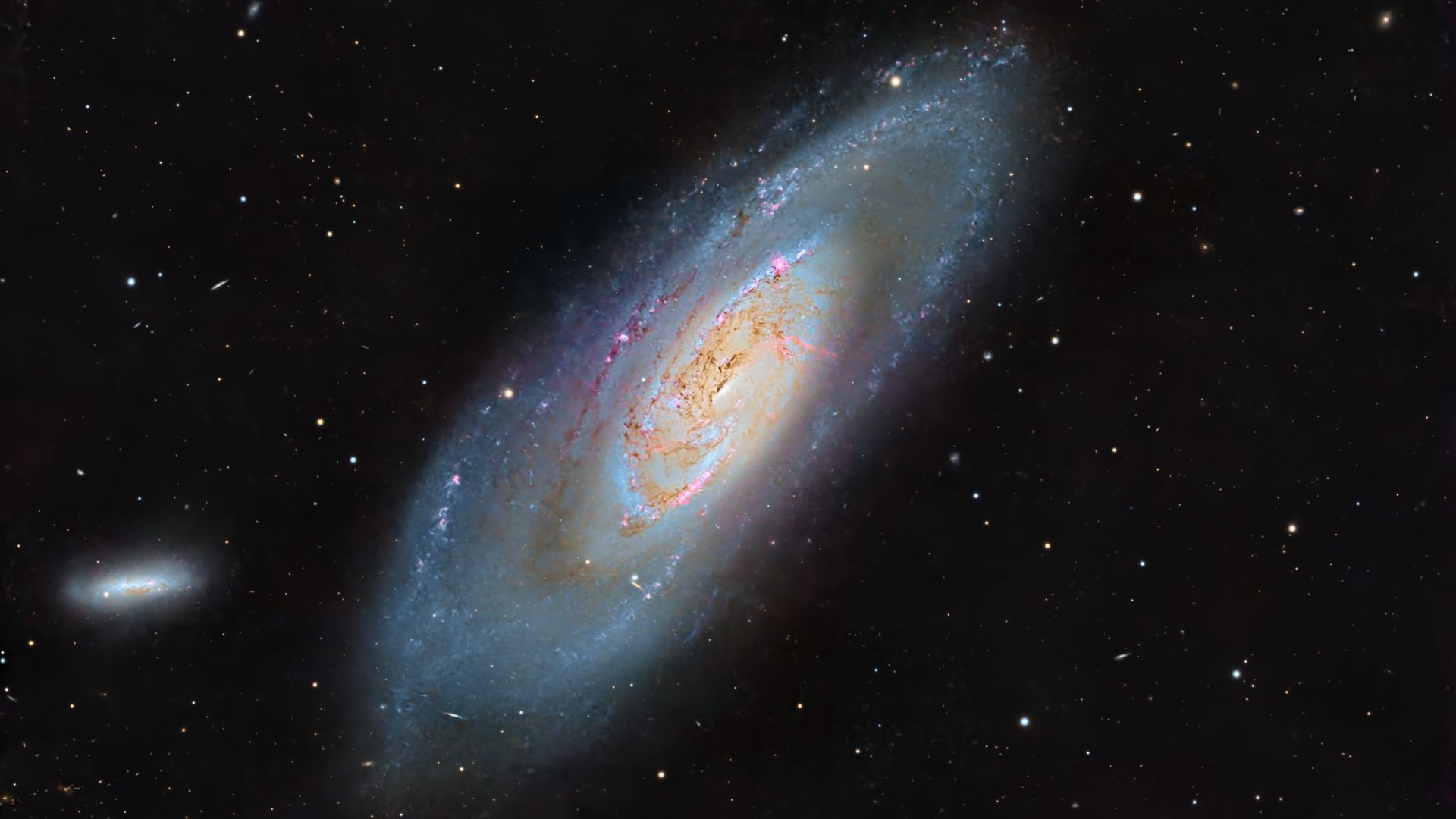 Amateur astrophotographer captures a stunning galaxy 24 million light ...