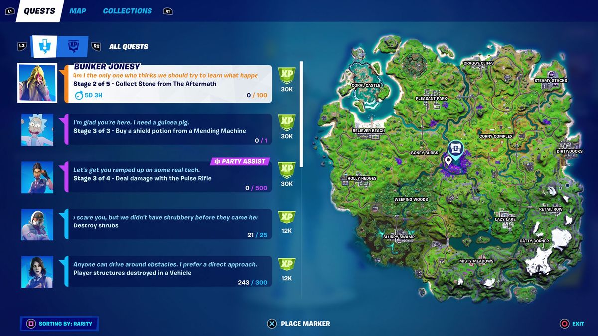 Fortnite Week 1 Quests guide, plus Week 1 Legendary Quests | GamesRadar+