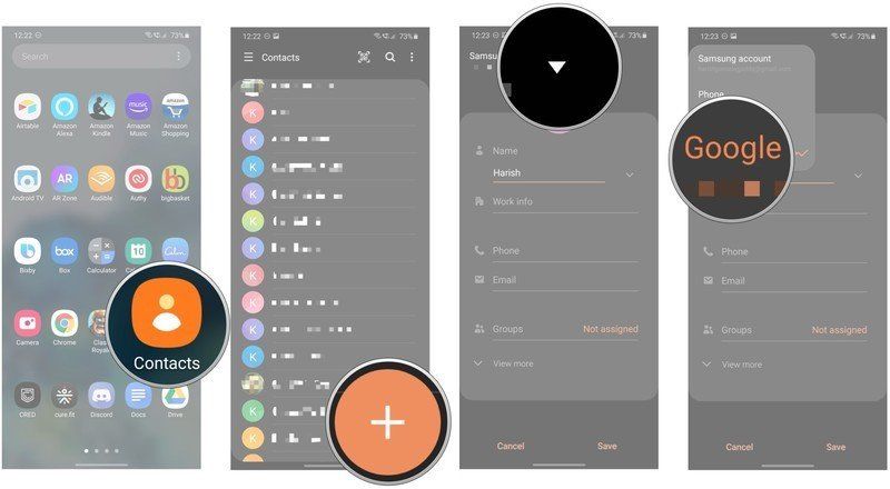 How to transfer contacts to a new Android phone | Android Central
