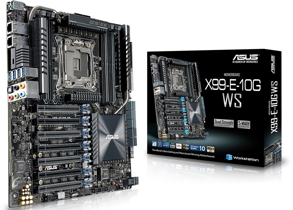 Asus arms new motherboard with dual 10 GbE LAN ports | PC Gamer