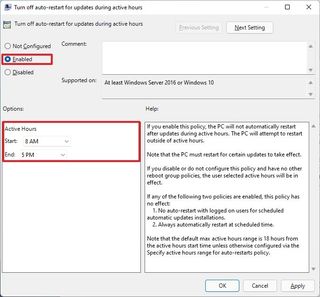 How to configure active hours on Windows 11 | Windows Central