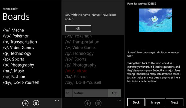 4Chan Reader now available on the Marketplace | Windows Central