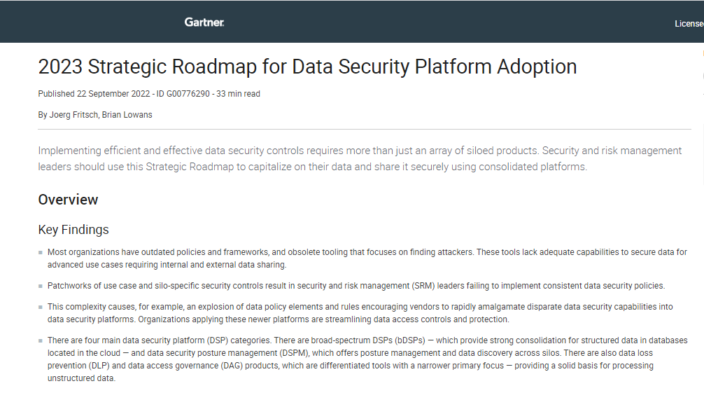 2023 Strategic roadmap for data security platform convergence | IT Pro