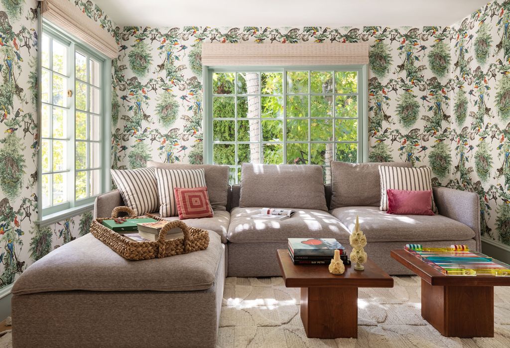 16 living room wallpaper ideas that prove pattern is best