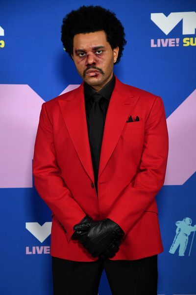 The Weeknd's Bandages at the Super Bowl LV Performance, Explained ...
