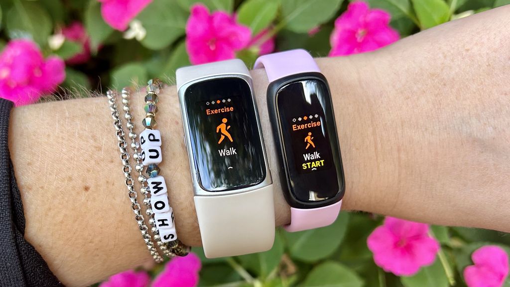 I walked 7,000 steps with the Fitbit Charge 6 and the Fitbit Inspire 3 ...