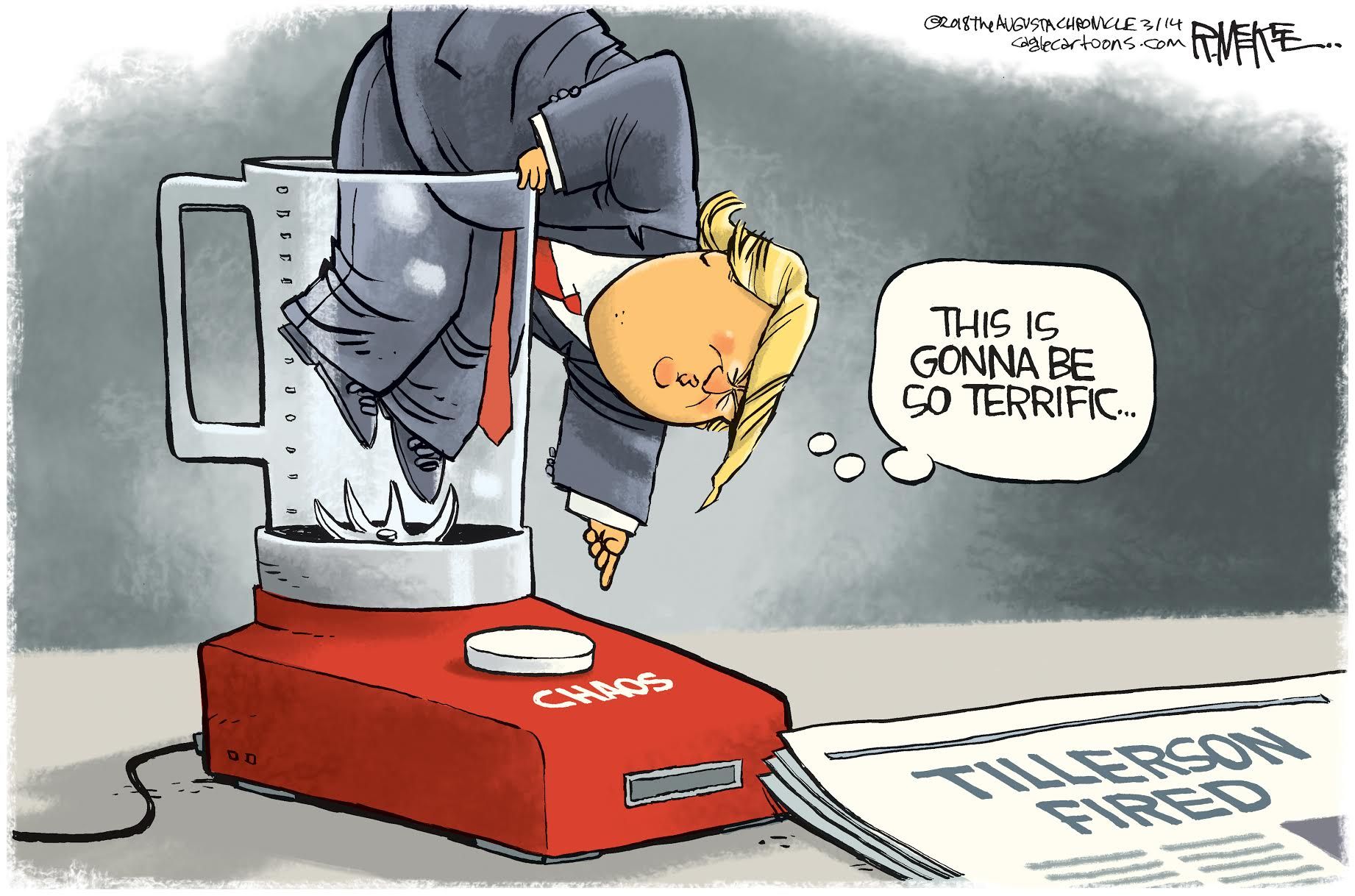 7 savagely funny cartoons about the White House pandemonium | The Week