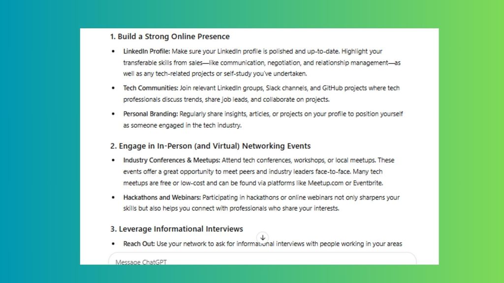 Looking for a job? — 7 prompts to use ChatGPT o3-mini as a job search ...