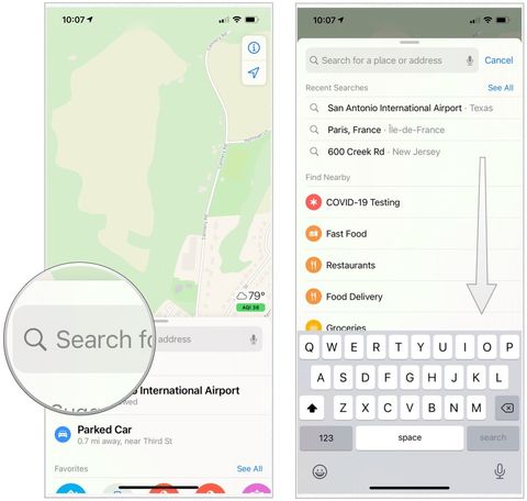How to find locations and get directions with Maps on iPhone and iPad ...