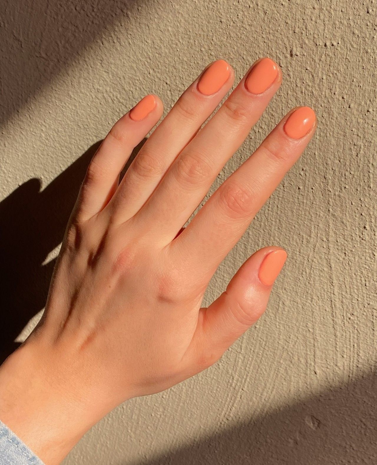 9 Peach Nail Designs That Look Elegant and Polished | Who What Wear