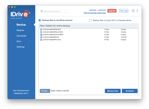 iDrive cloud storage review | TechRadar
