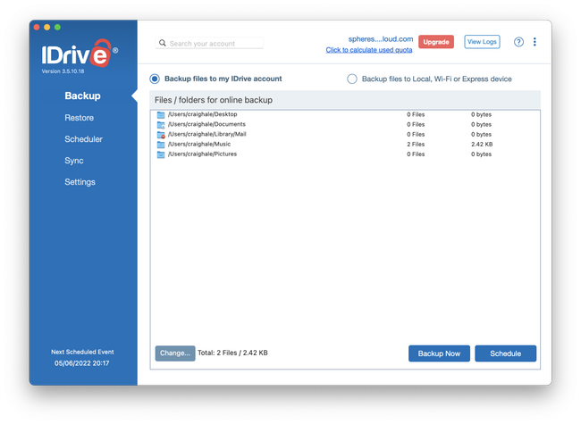 iDrive cloud storage review | TechRadar