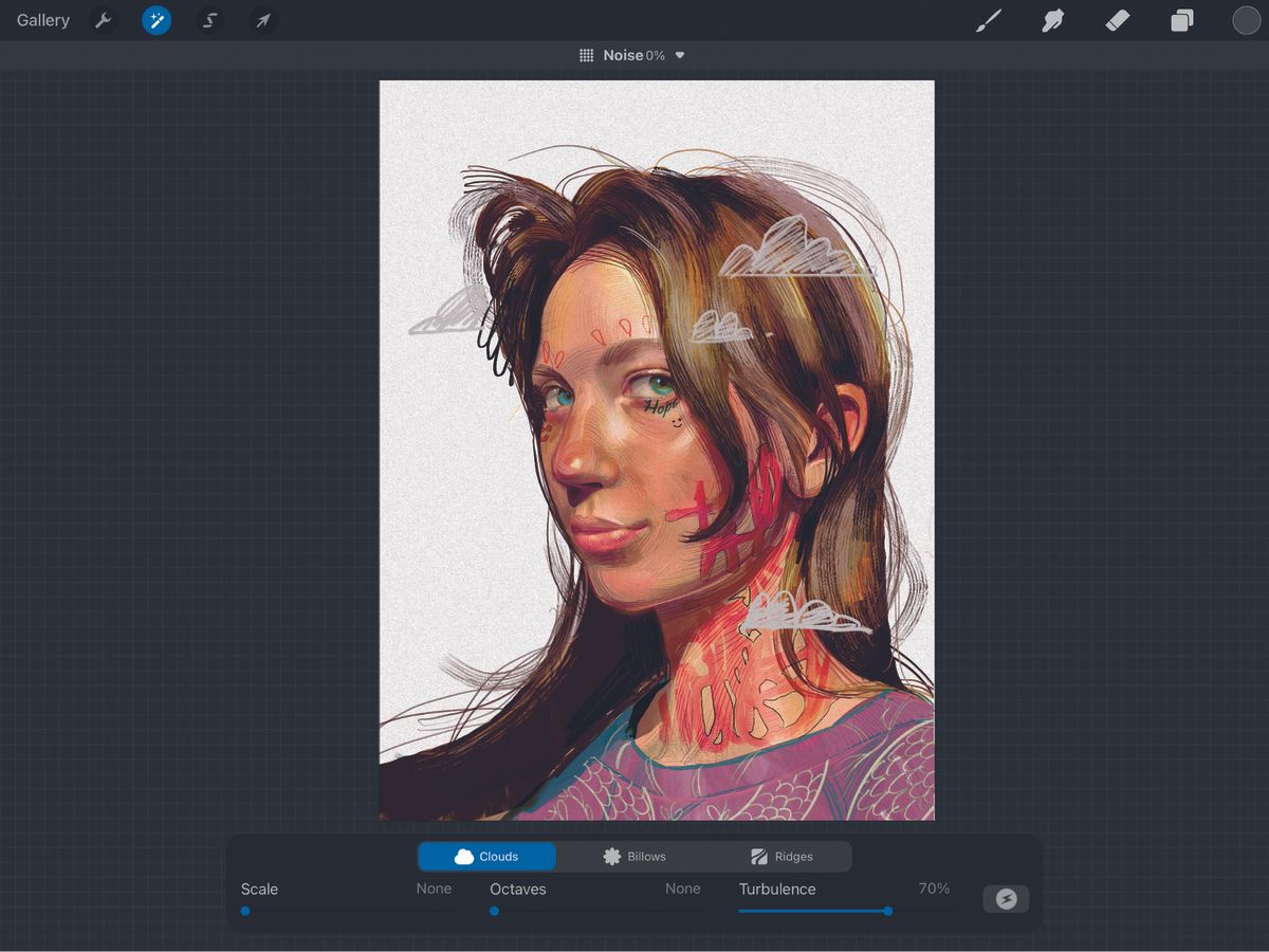 How to paint portraits with urban style in Procreate | Creative Bloq