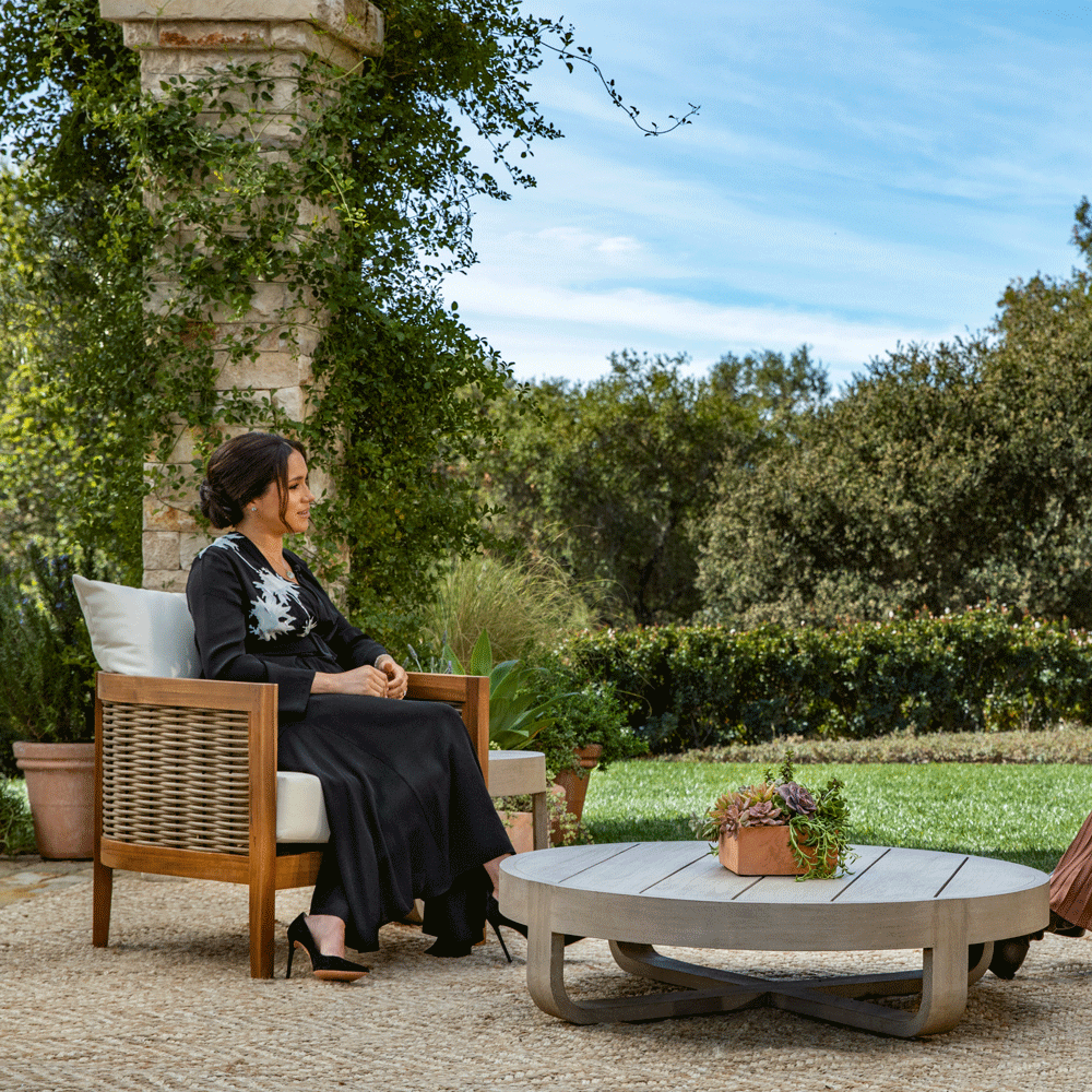 The coffee table from Meghan and Harry interview divides the internet ...