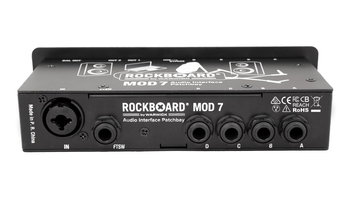 RockBoard's MOD 7 adds a USB audio interface to your pedalboard ...