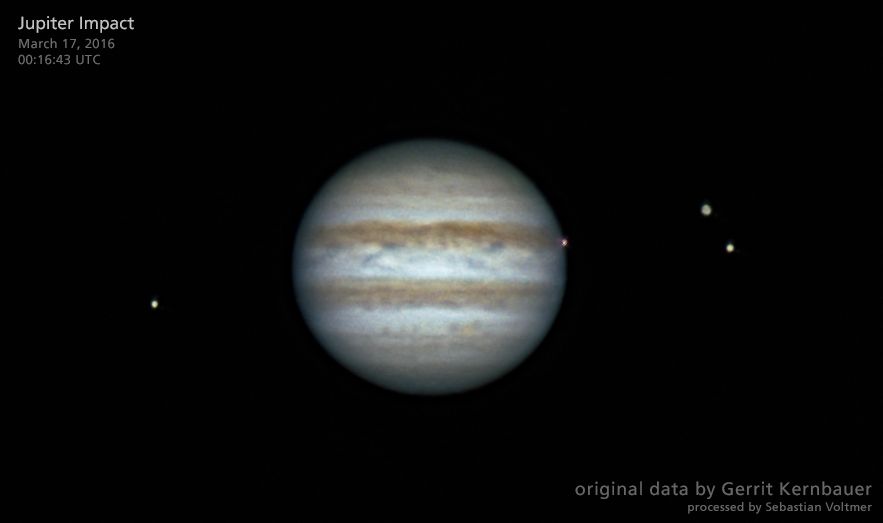 Slam! Bright Jupiter Impact Seen in New Light (Photo) | Space