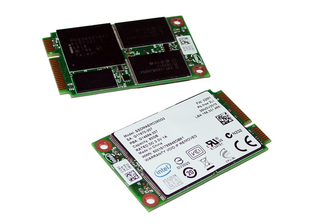 Meet Intel's SSD 310: Like X25-V, Only Smaller - Intel SSD 310 80 GB ...