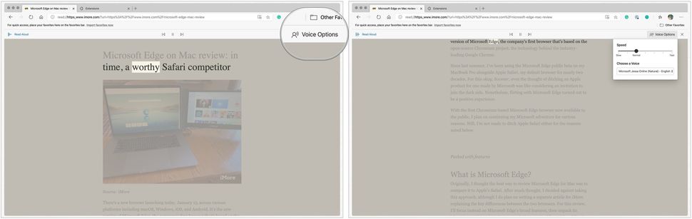 How to use Microsoft Edge browser on Mac: The Ultimate Guide | iMore