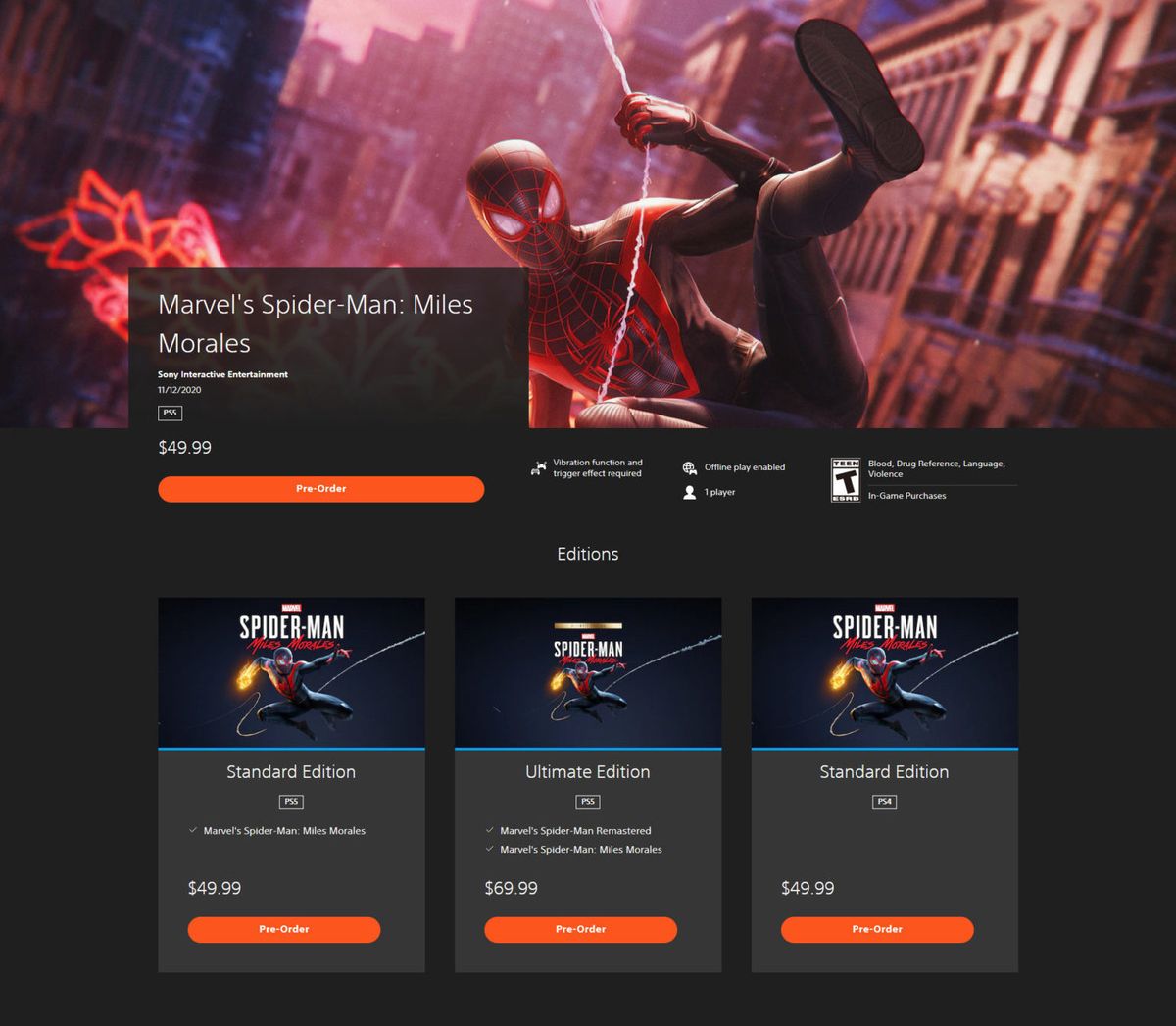 The PSN Store website gets a redesign before the PS5 launches | GamesRadar+