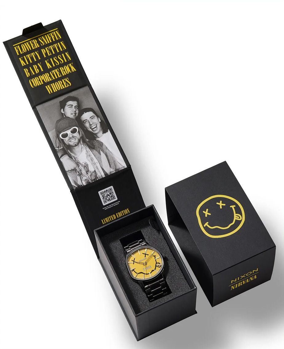 Nixon embrace grunge with new range of spectacular Nirvana watches | Louder