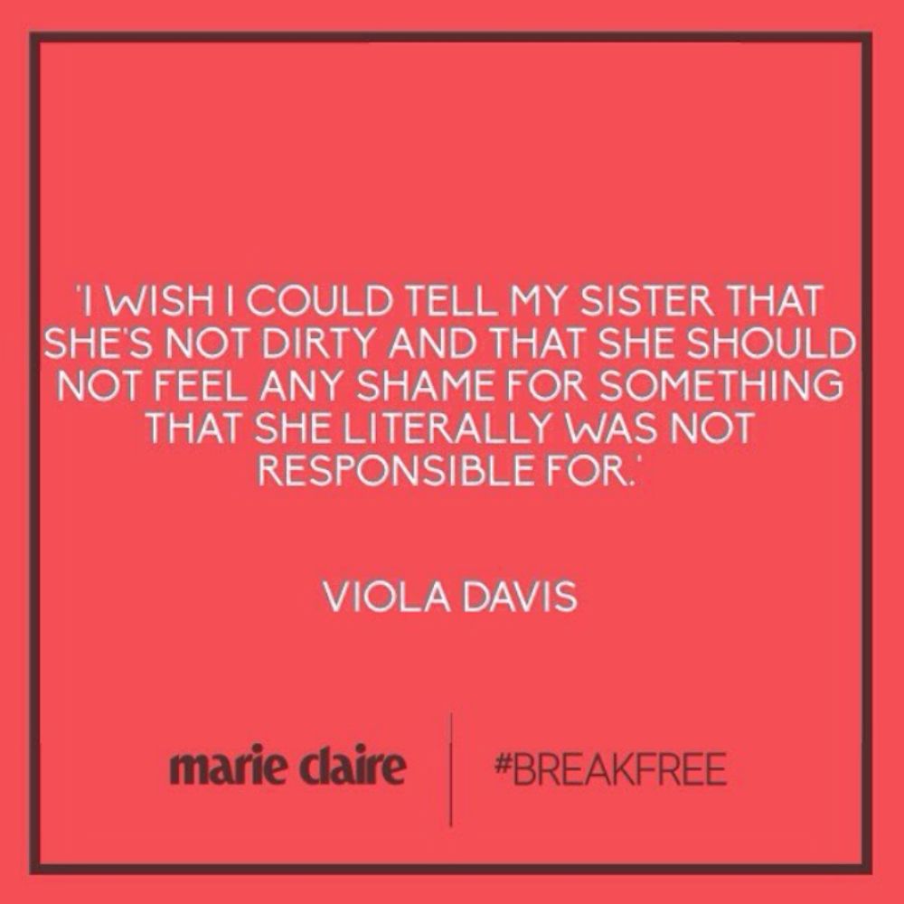 Celebrity Quotes On Sexual Assault And Rape | Marie Claire UK