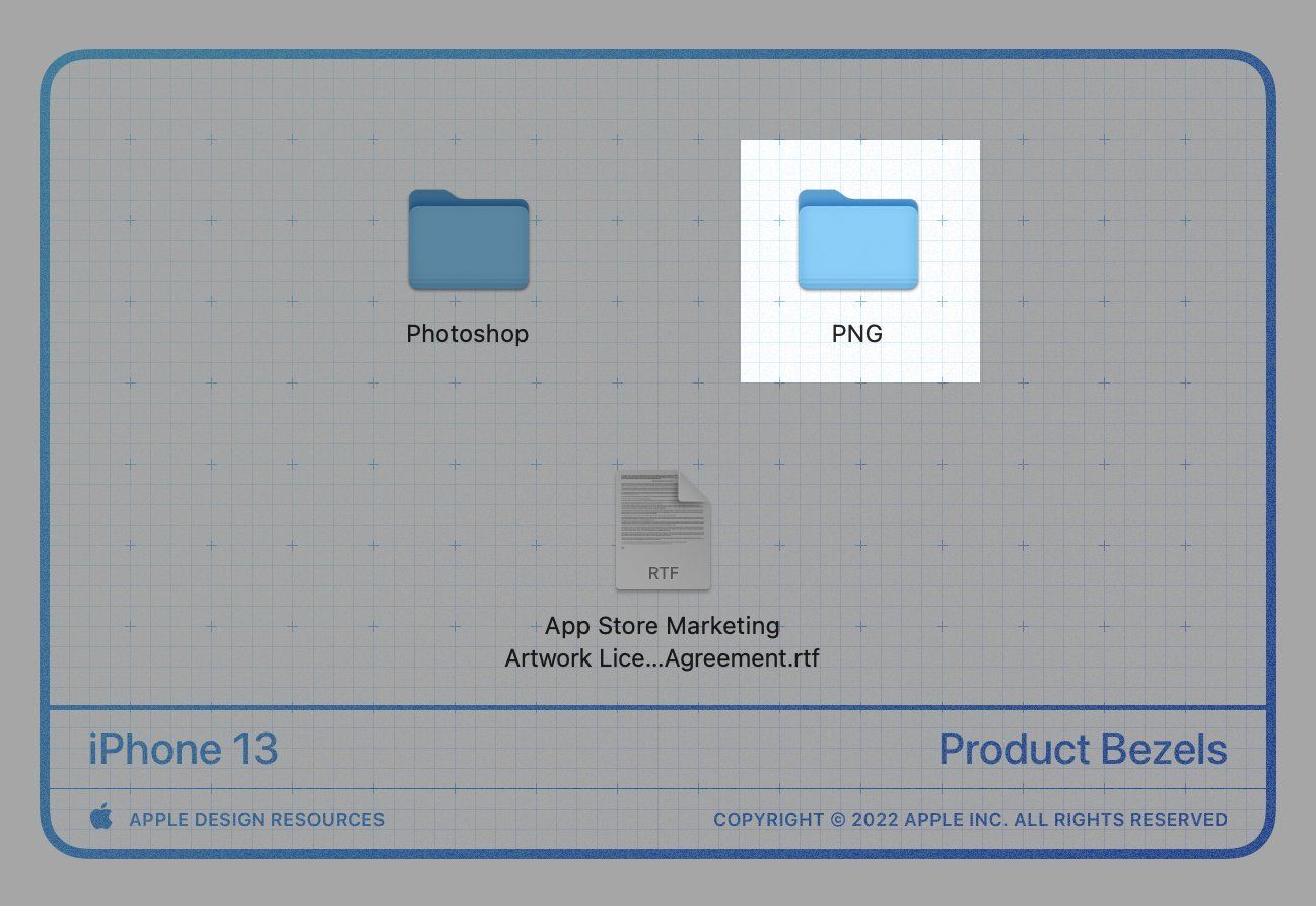 Apple updates its Design Resources page with PNG files for non ...