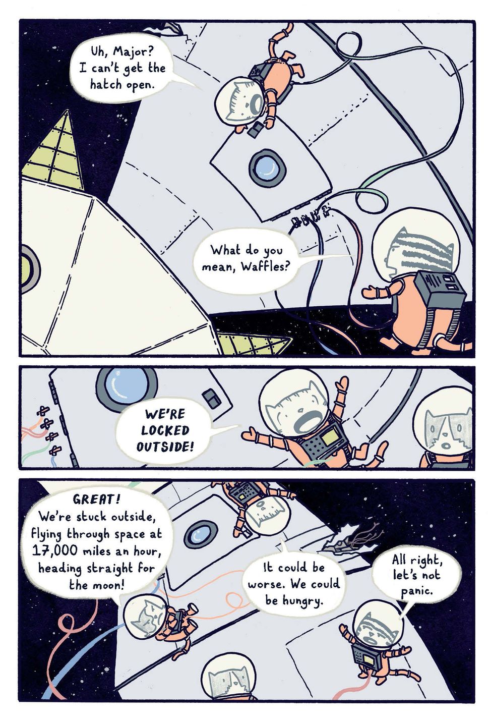 Space Cats Push the Furry Frontier in New 'CatStronauts' Book Series ...