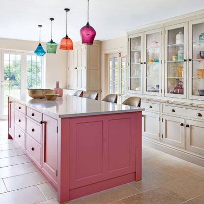 This fabulously pink kitchen is the epitome of glamour | Ideal Home