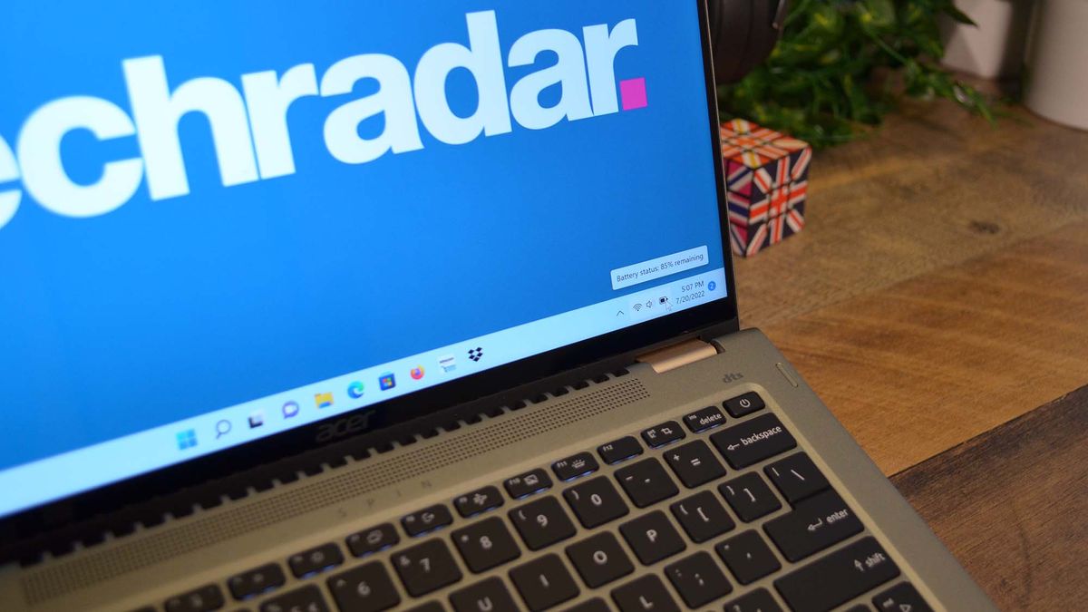 Acer Spin 5 (2022) review | TechRadar
