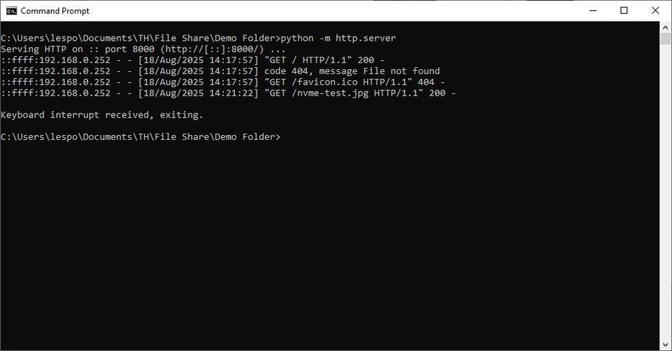 How to transfer and share files over a network without a USB flash drive — and with just one ...