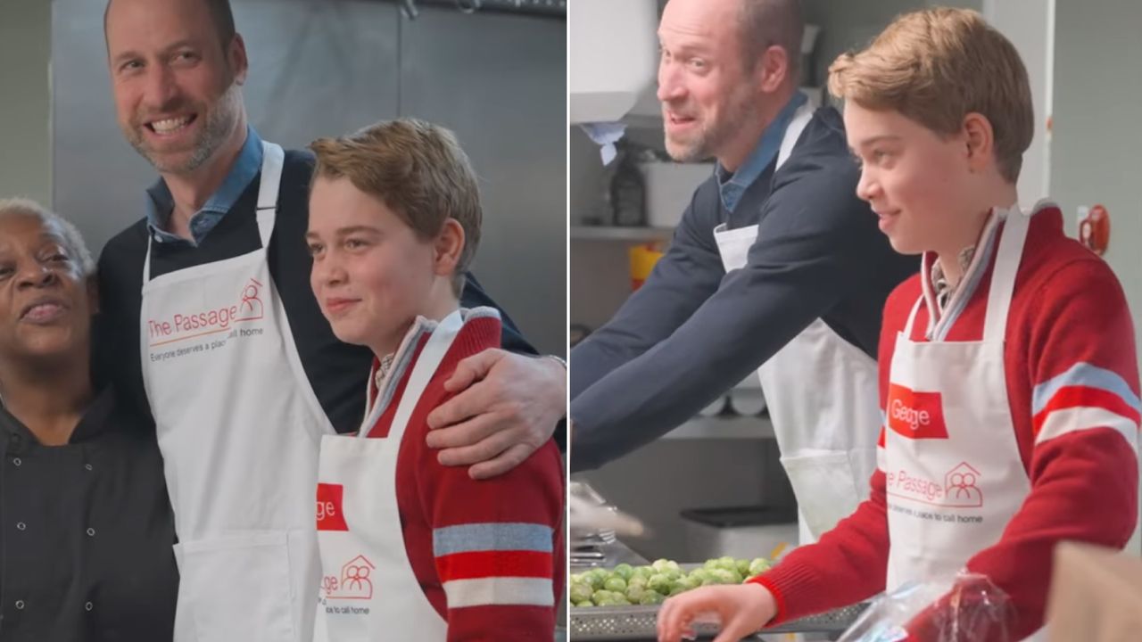 Prince George Joins William for Diana-Inspired Charity Visit | Marie Claire