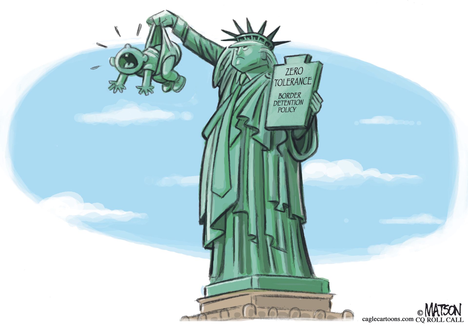 7 brutal cartoons about the family separation crisis | The Week