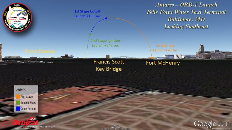 Private Rocket Launch Visible from US East Coast on Jan. 9: Visibility ...