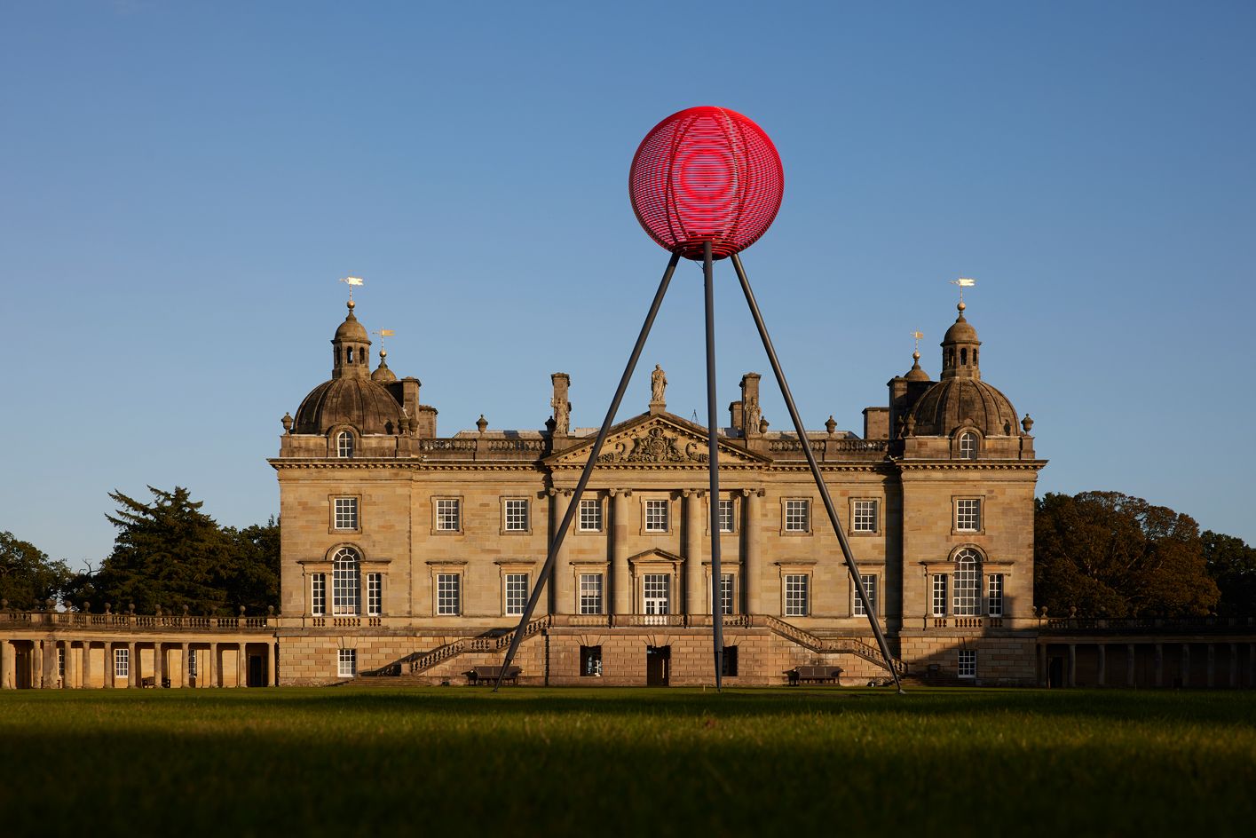 Chris Levine at Houghton Hall: light, lasers, love signals | Wallpaper*