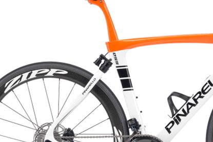 The Pinarello K10S Disk has electronic suspension you can control from ...