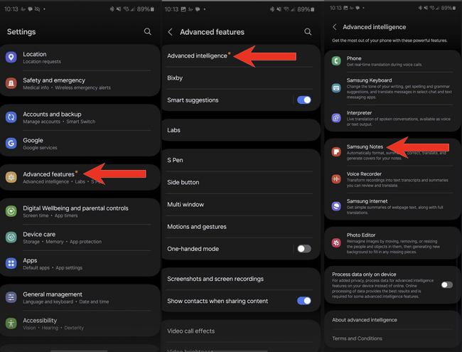 How to transcribe and summarize using Samsung Notes on the Galaxy S24 ...