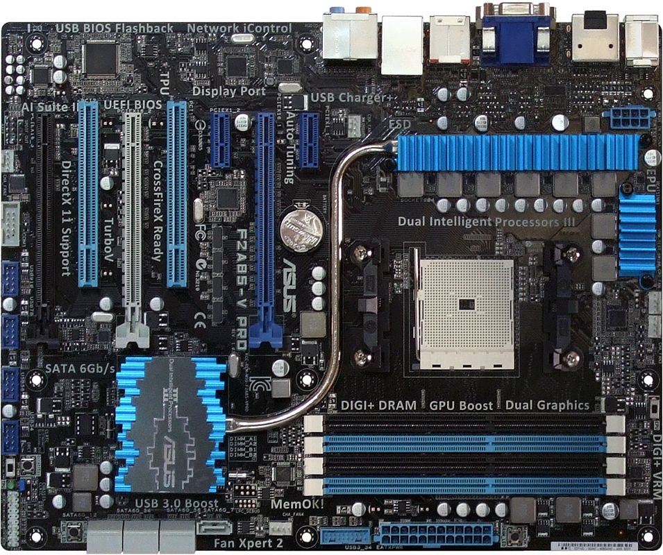 Asus F2A85-V Pro - Six Socket FM2 Motherboards For AMD's Trinity APUs ...