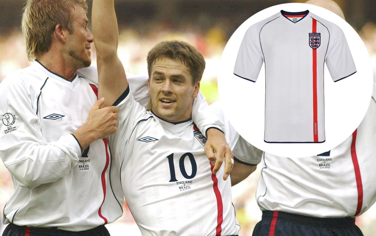 Retro England football shirts: The best vintage England shirts that you ...