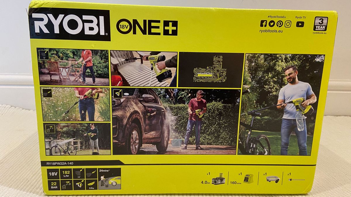 Ryobi ONE+ 18V Cordless Power Cleaner review | Top Ten Reviews