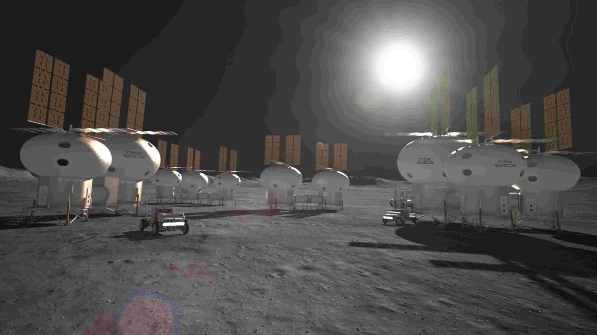 Max Space unveils new expandable space habitat for the moon and beyond ...