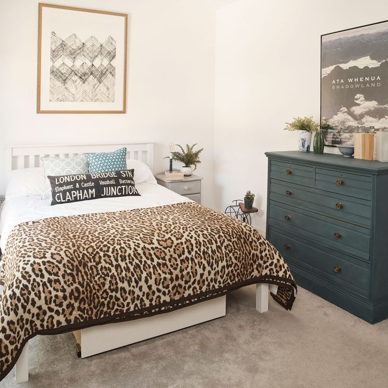 See how second-hand furniture has totally transformed this bedroom ...